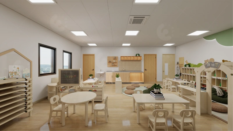 Eibele Daycare Interior Design Complete Solution, Safe Montessori ...