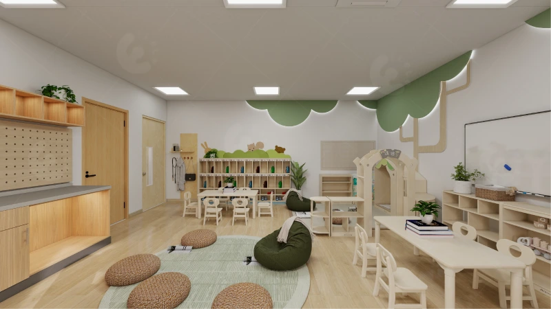 Eibele Daycare Interior Design Complete Solution, Safe Montessori ...